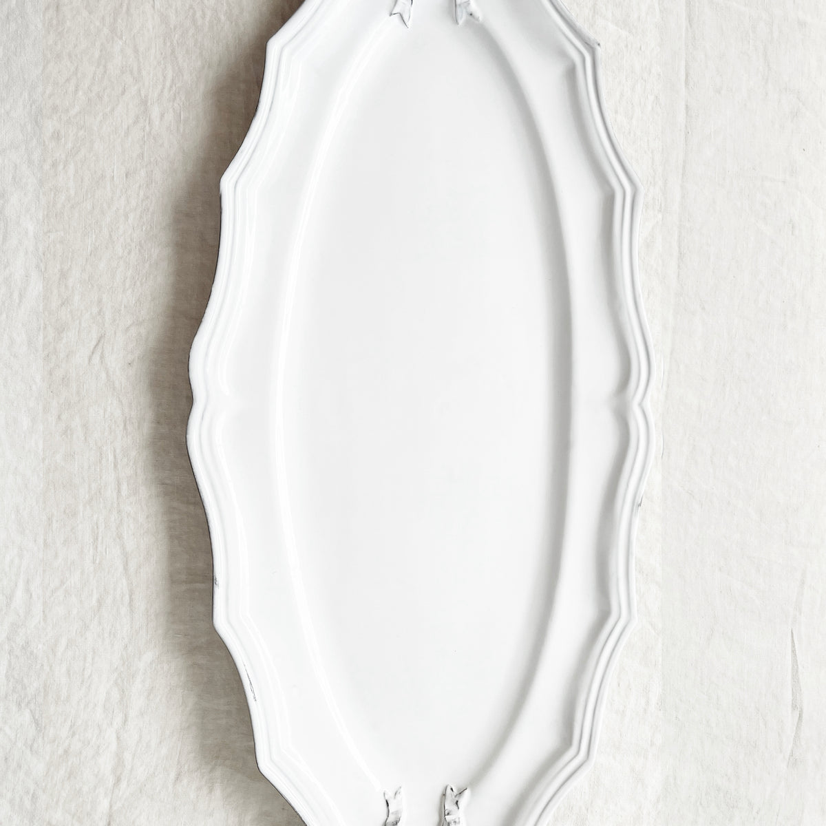 Colette Edition Fish Platter - Blanc Bow – theARKelements
