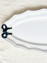 Colette Edition Fish Platter - Marin Blue Bow