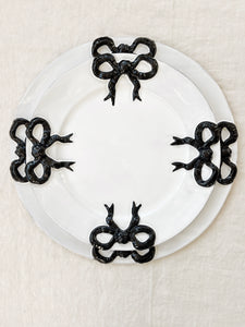PRE-ORDER -Colette Edition Dinner Plate -Black Bow – theARKelements