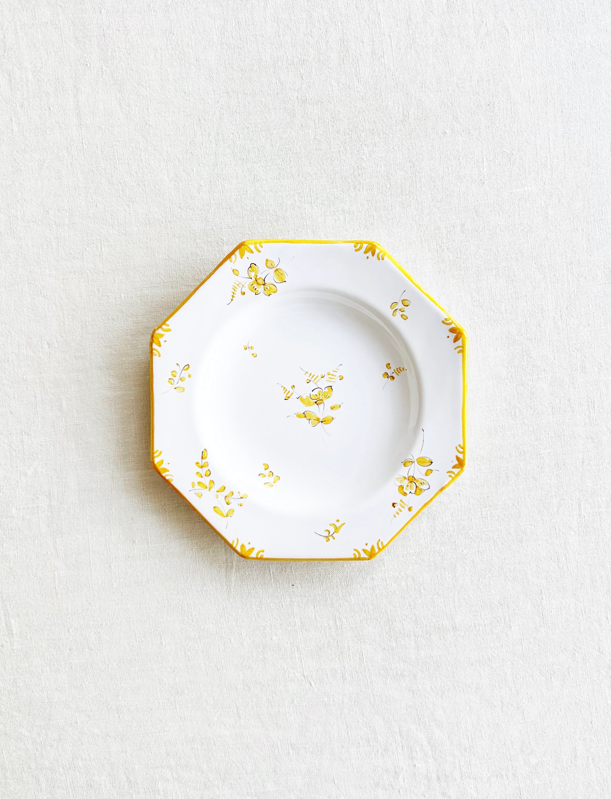 Sainte Marie Bread Plate ~ Alouette ~ Jaune by Soleil Deux