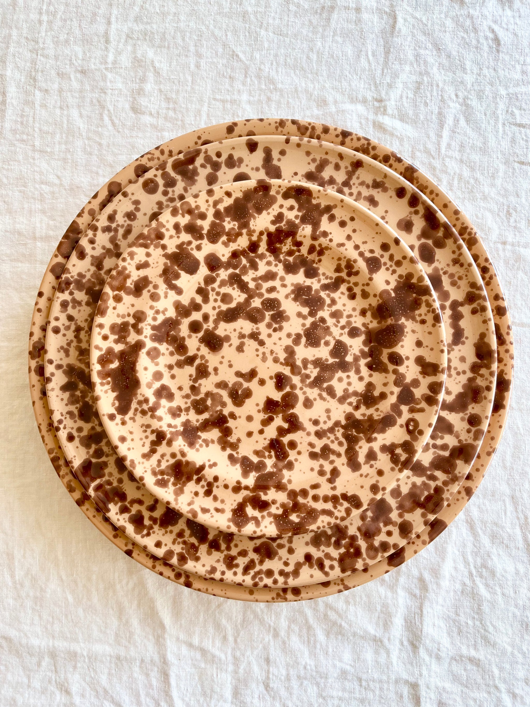 Pompeii Dinnerware - Coco - S/4