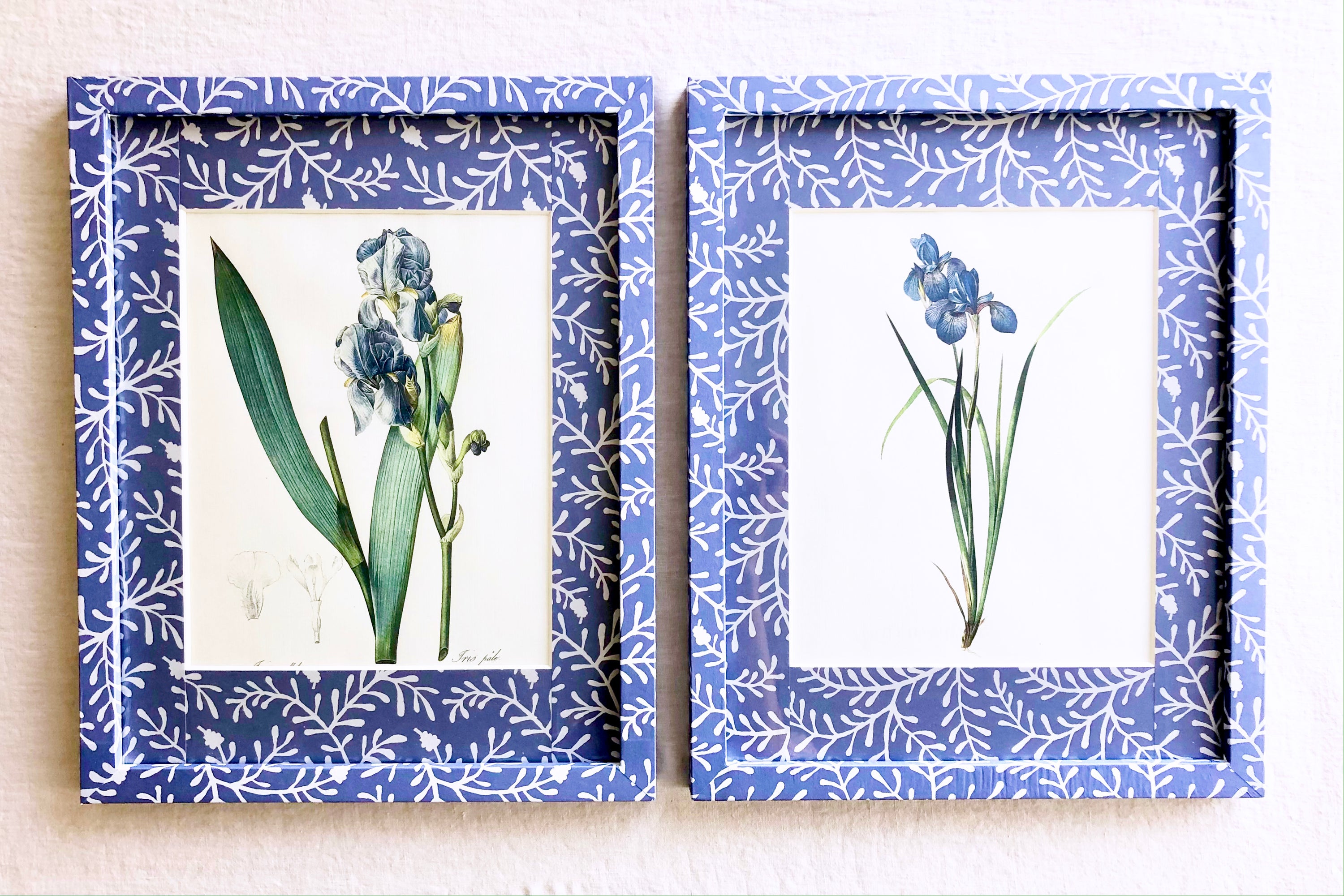 Lila Sprig Frame 12 x 15" - v2