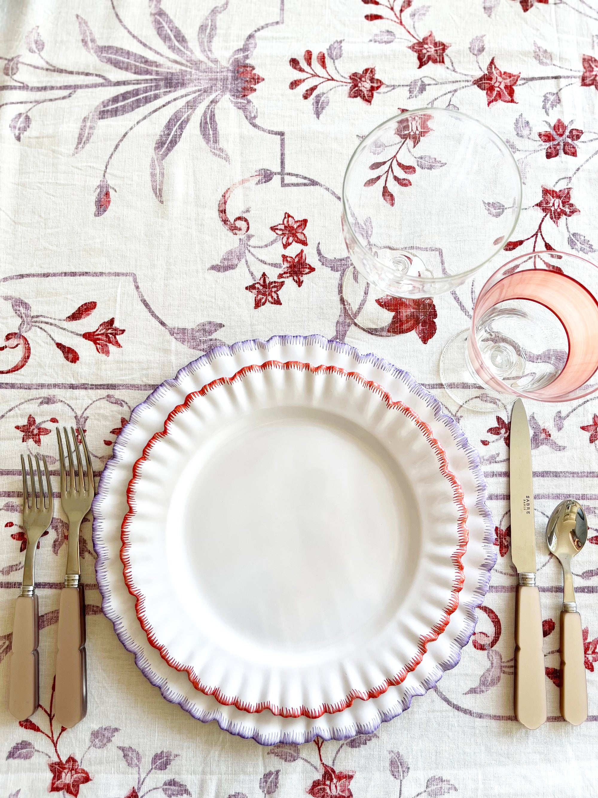 Prima Dinner Plate - Poppy S/4