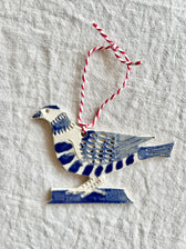 Ceramic Song Bird Fable Ornament
