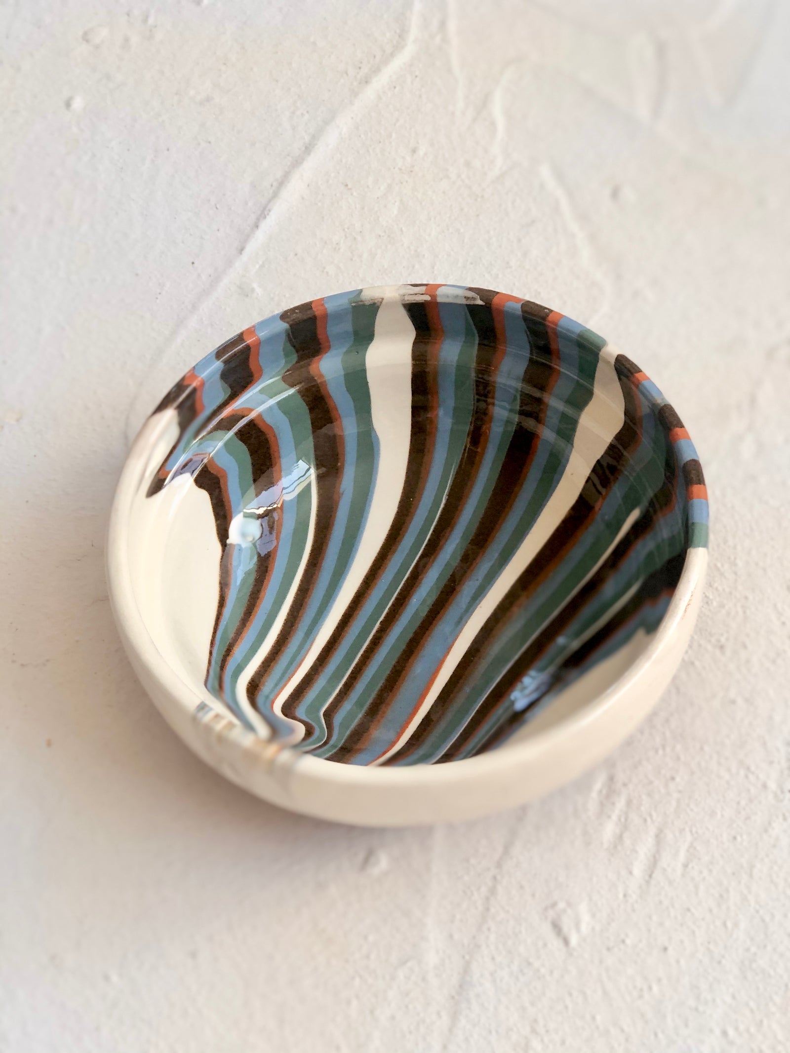 Kaleidoscope Ceramic Finger Bowls - S/2 - Medium
