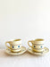 Rigo e Stella Espresso Cup & Saucer - Classic - S/2