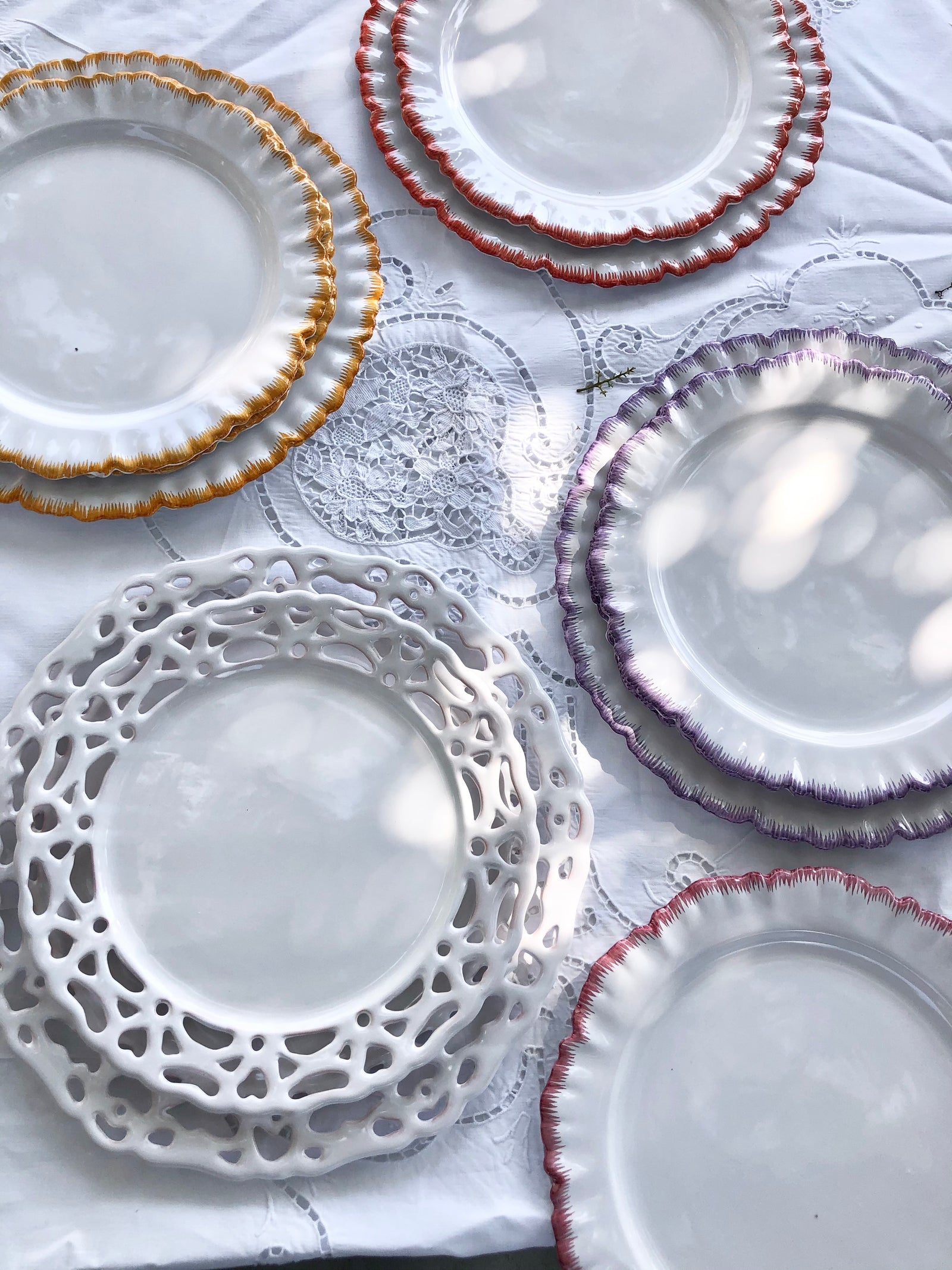 PRE-ORDER - Prima Dinner Plate - Lilac S/4